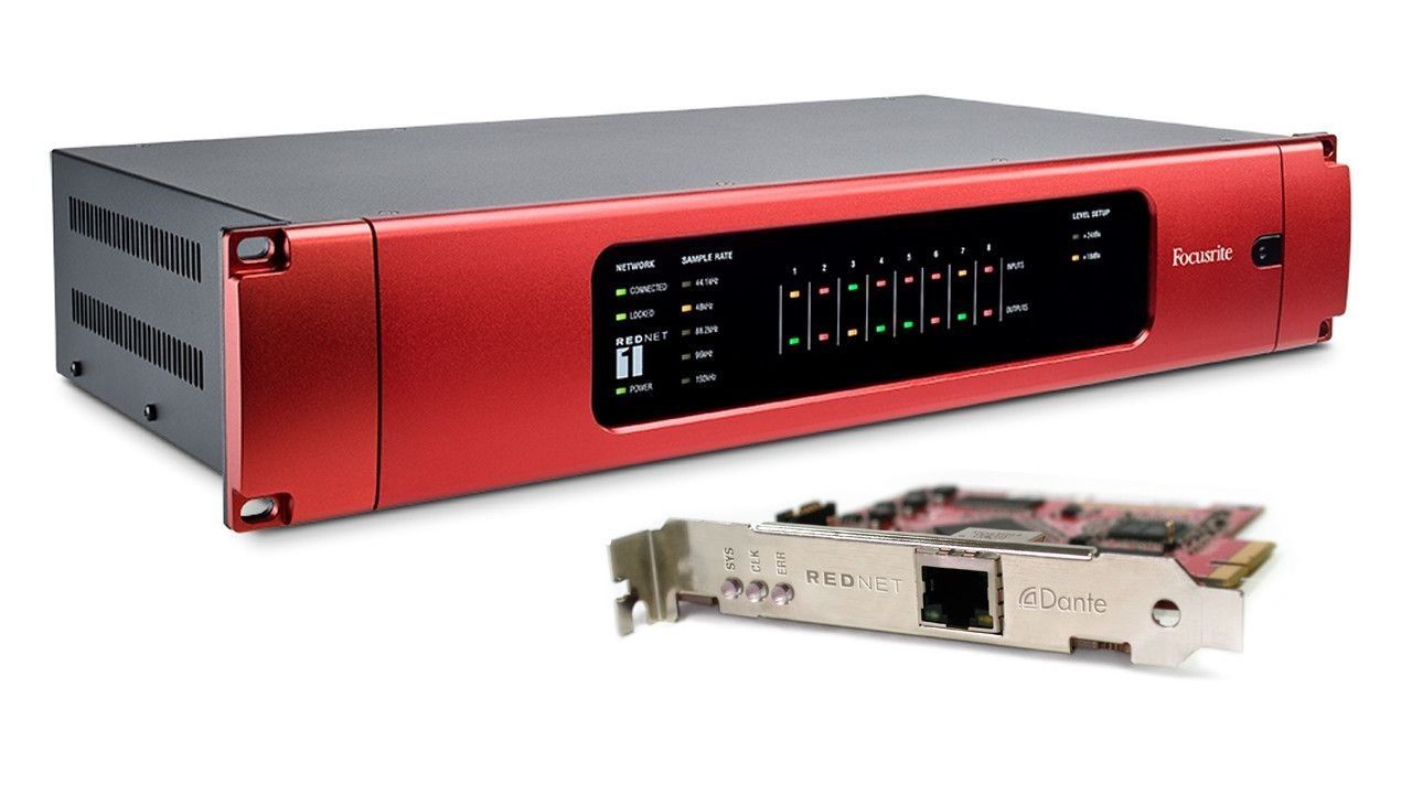 Focusrite RedNet: An Ethernet Interface Revolution – Pixel Pro Audio