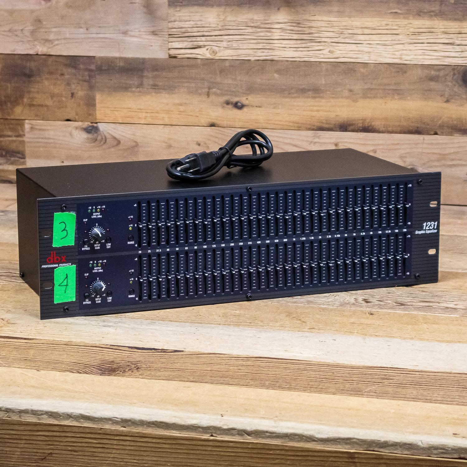 DBX 1231 Stereo 31-Band Equalizer – Pixel Pro Audio