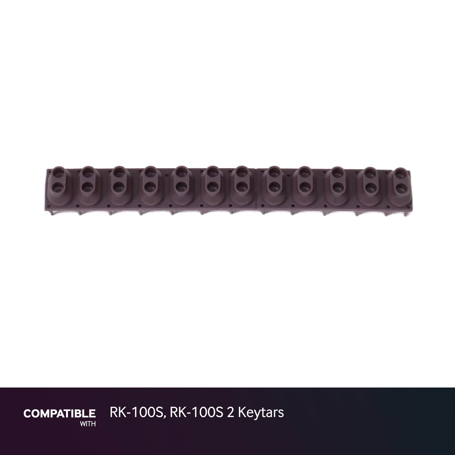 Korg 12-point Rubber Key Contact Strip for RK-100S, RK-100S 2 Keytars ...