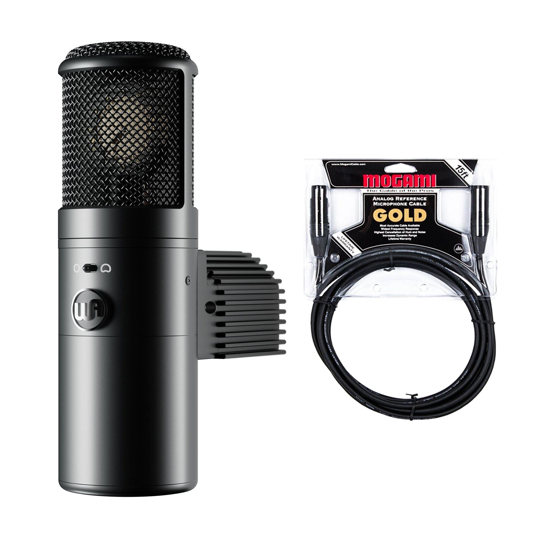 Warm Audio WA-8000 Tube Microphone Bundle with Mogami Gold XLR Cable ...