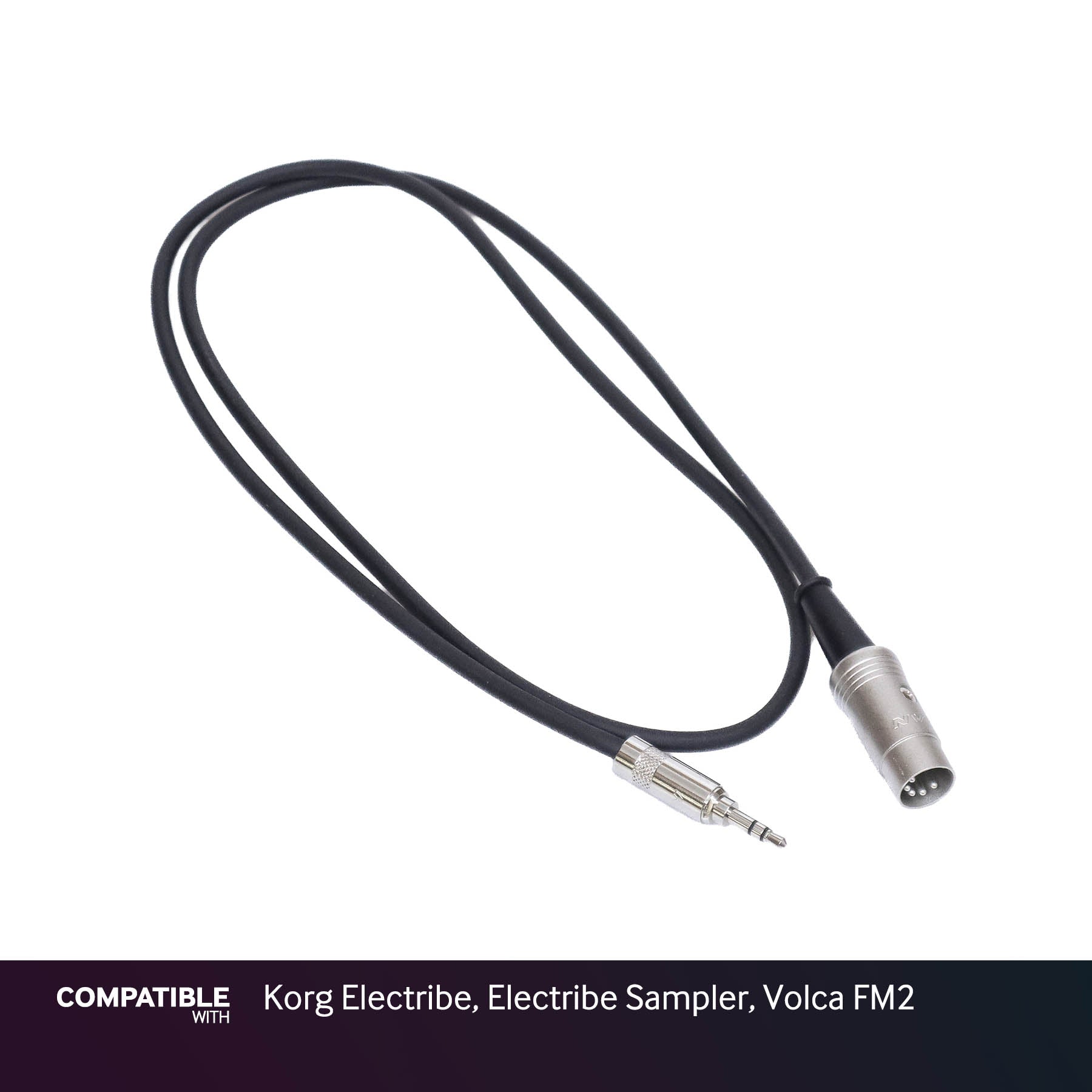 RapcoHorizon 1/8" TRS MIDI Type-A Cable for Korg Electribe, Electribe ...