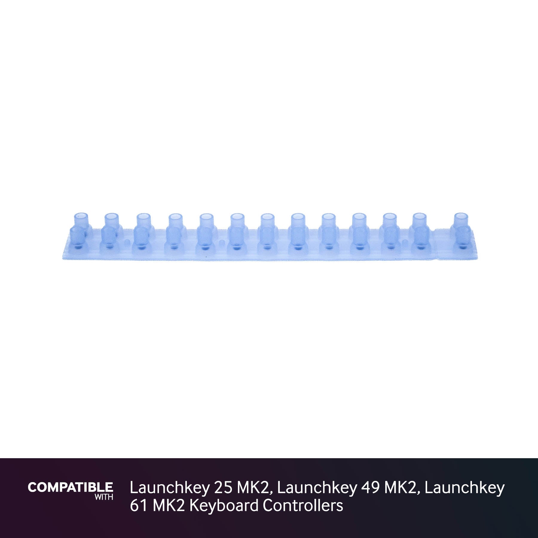Novation Rubber Key Contact Strip for Launchkey 25 MK2, Launchkey 49 M ...