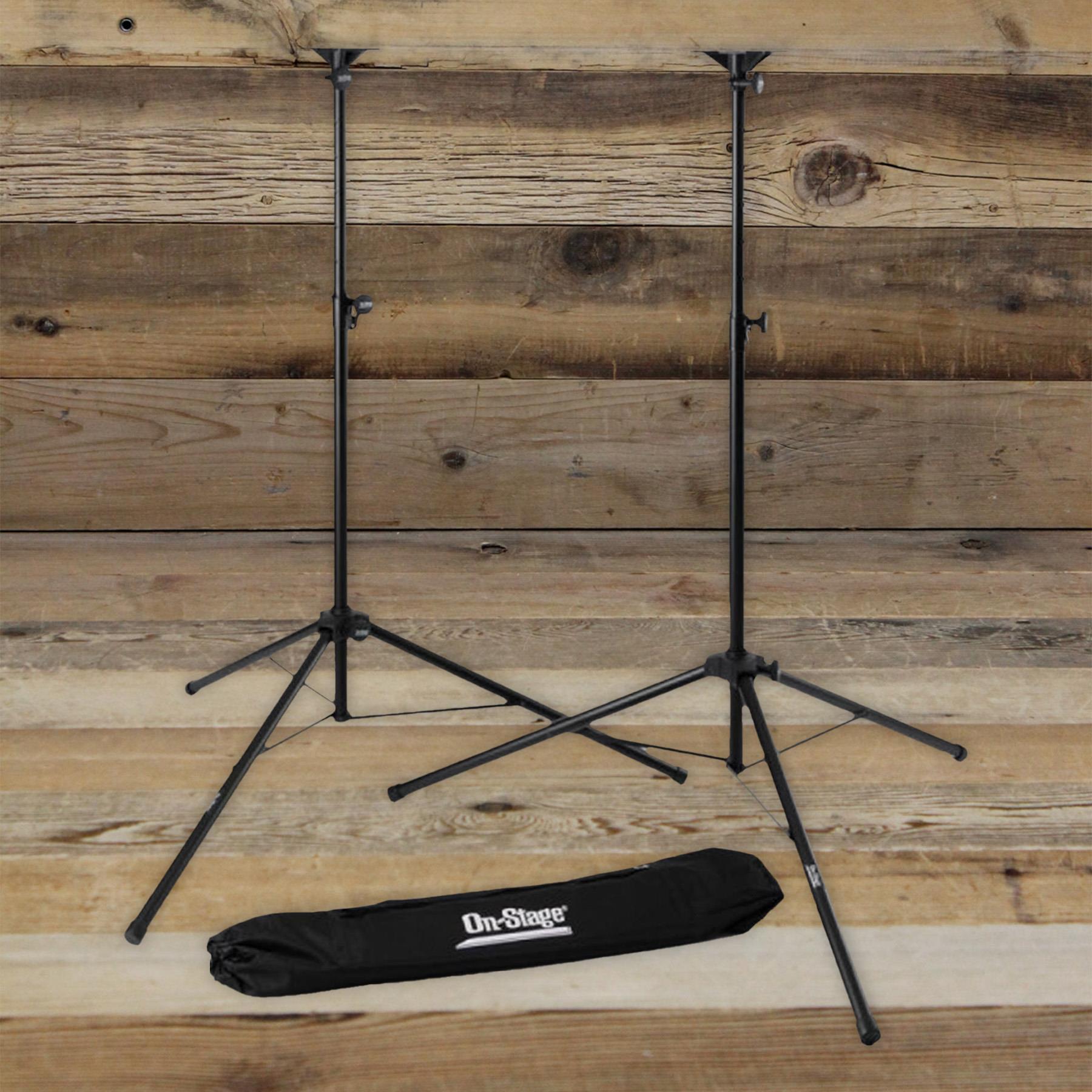 Open Box On-Stage SSP7850 Professional Speaker Stand Pack – Pixel Pro Audio
