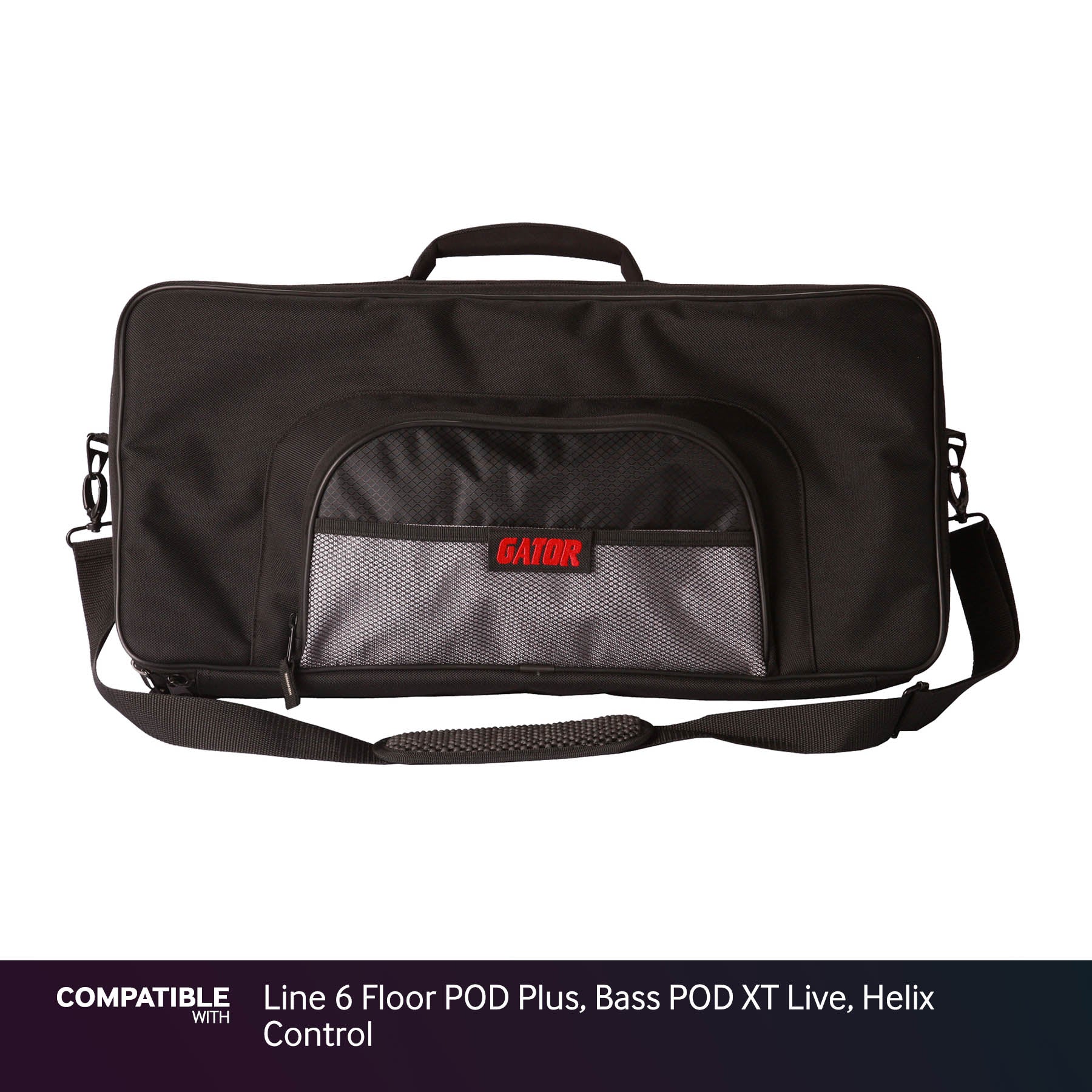 Gator 24" x 11" Bag for Line 6 Floor POD Plus, Bass POD XT Live, Helix ...