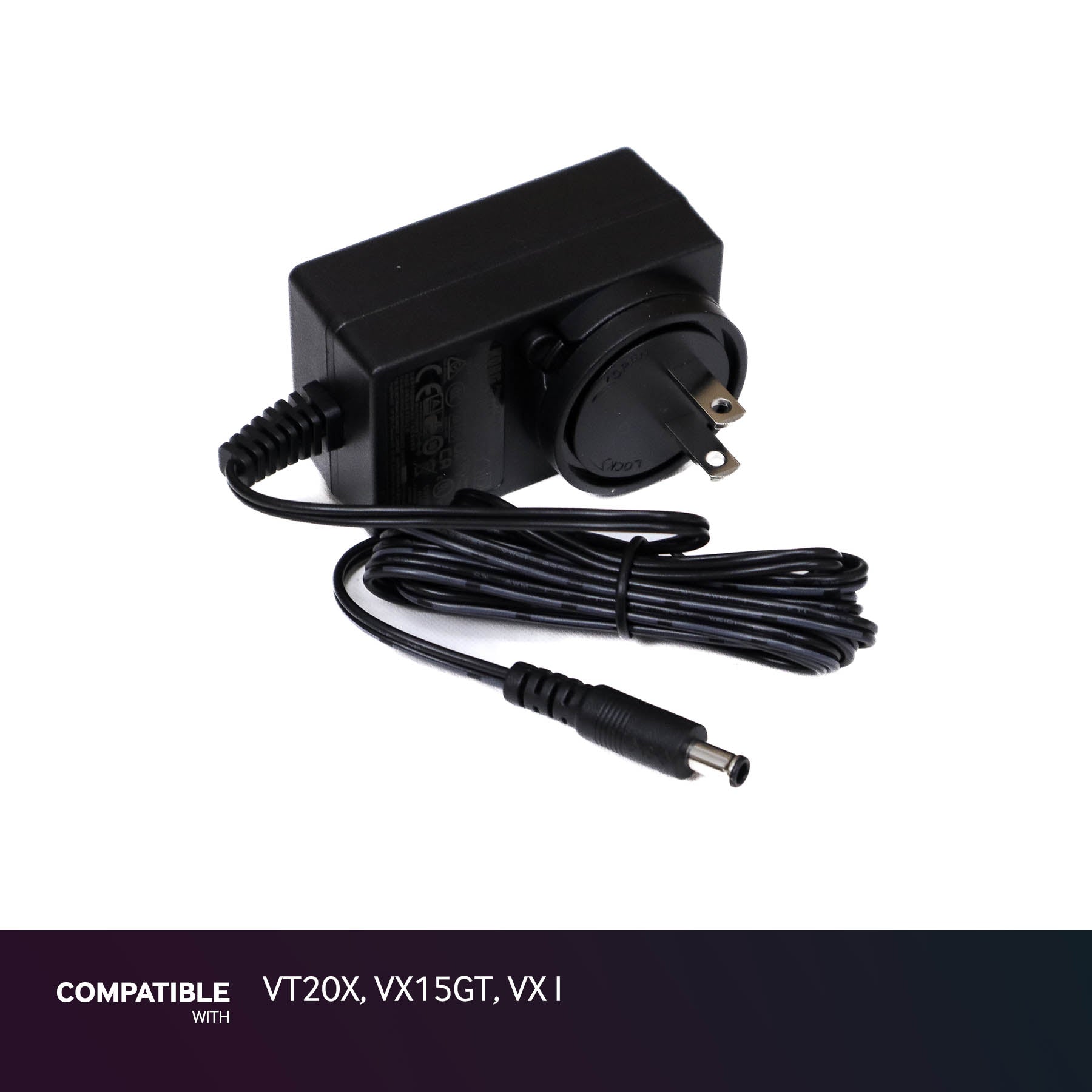 Vox Power Supply Adapter for VT20X, VX15GT, VX I – Pixel Pro Audio
