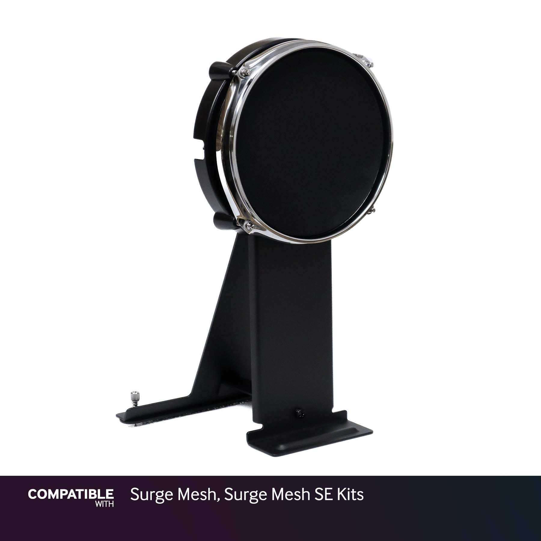 Alesis 8-inch Mesh Kick Pad with Stand for Surge Mesh, Surge Mesh SE K ...