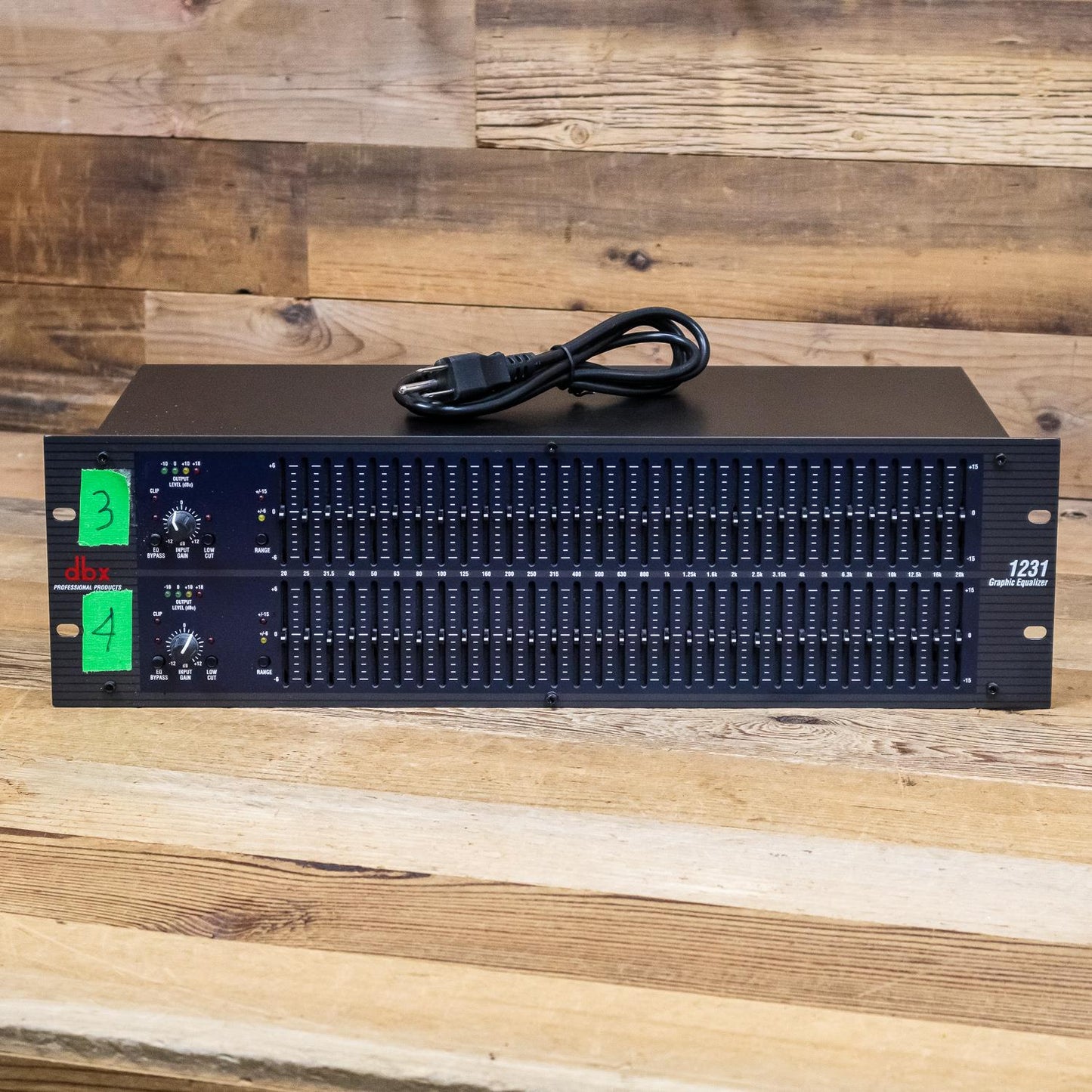 DBX 1231 Stereo 31-Band Equalizer – Pixel Pro Audio