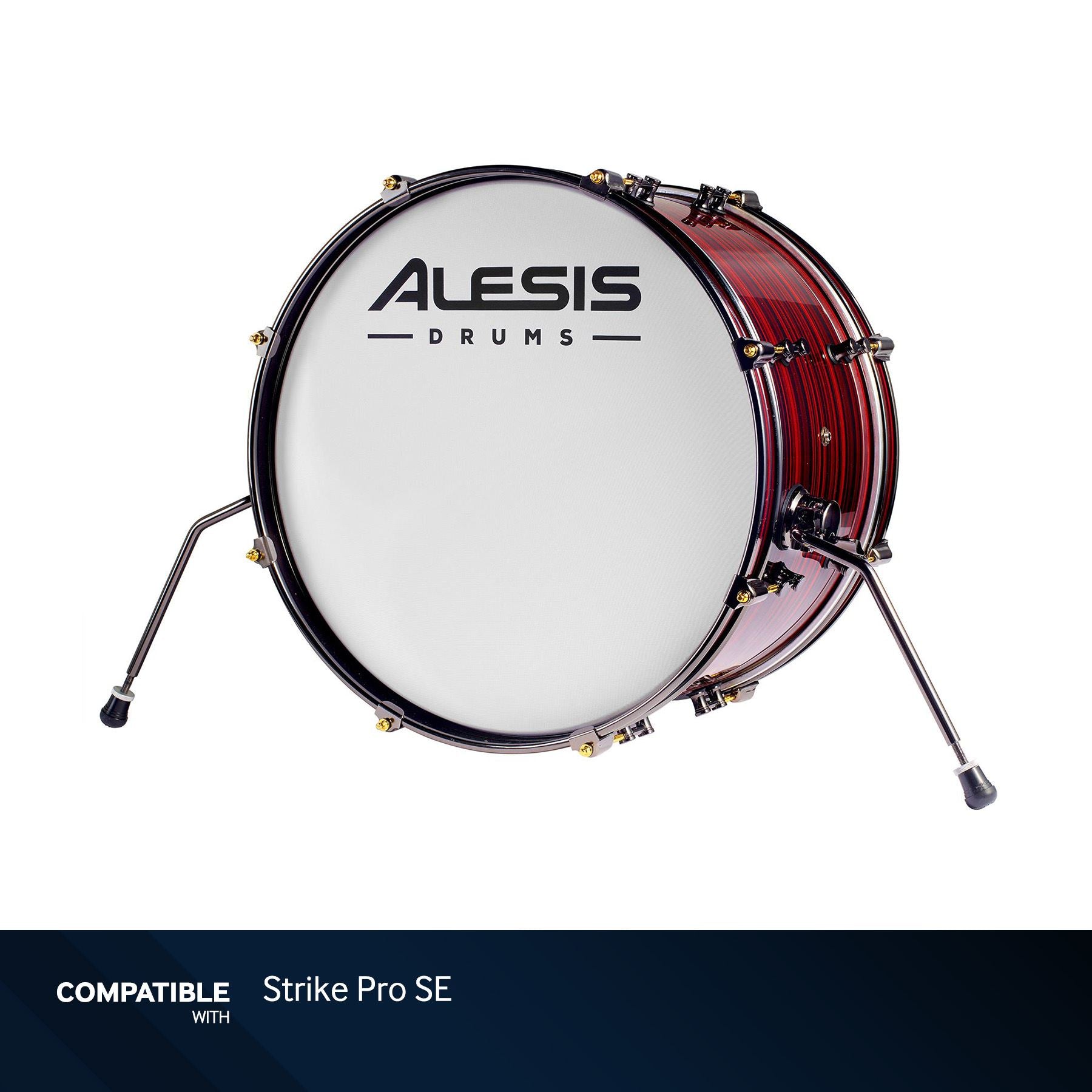 Alesis Strata Kick 20 Mesh Kick Drum for Strike Pro SE Special Edition ...