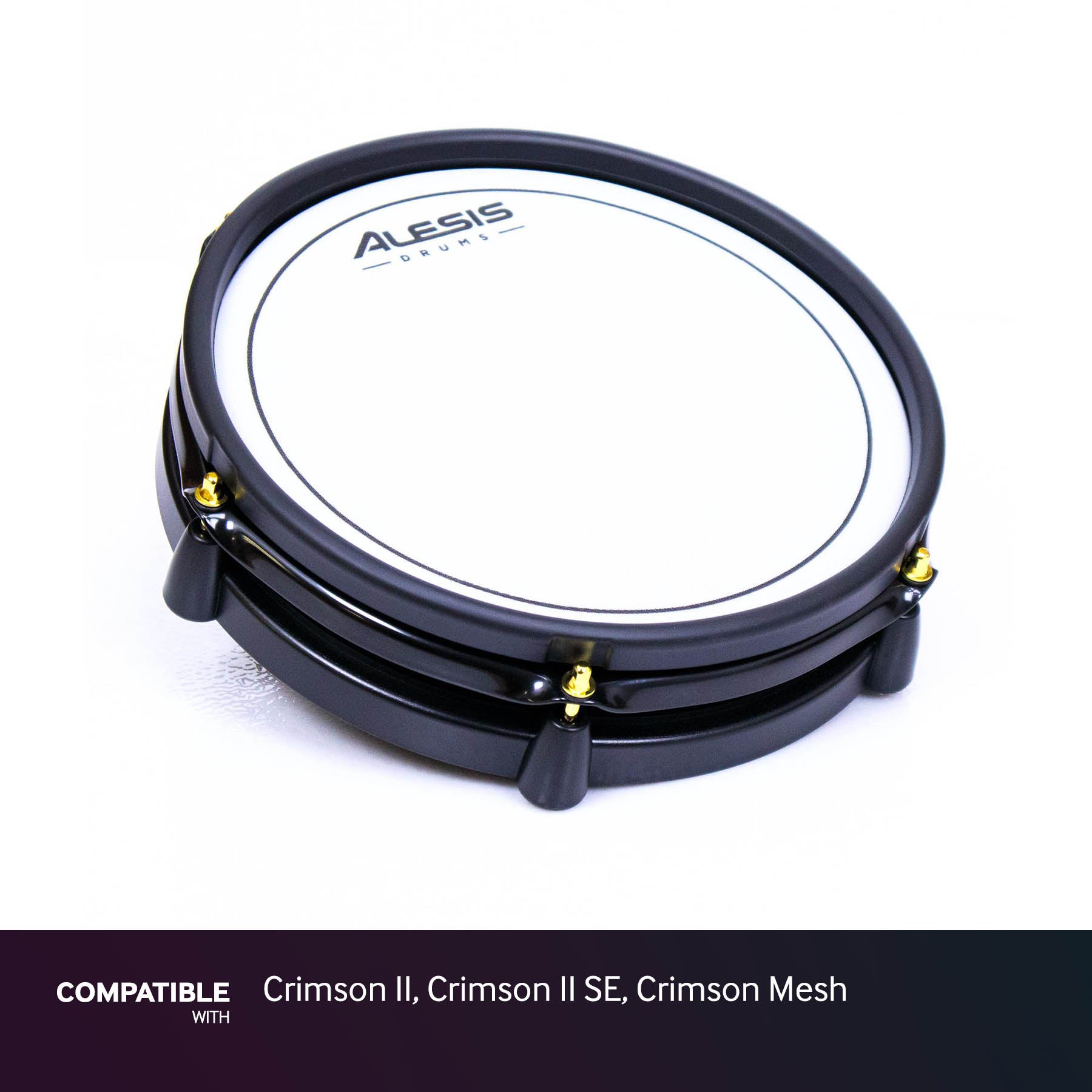 Alesis 10" Dual-Zone Drum Pad for Crimson II, Crimson II SE, Crimson M ...