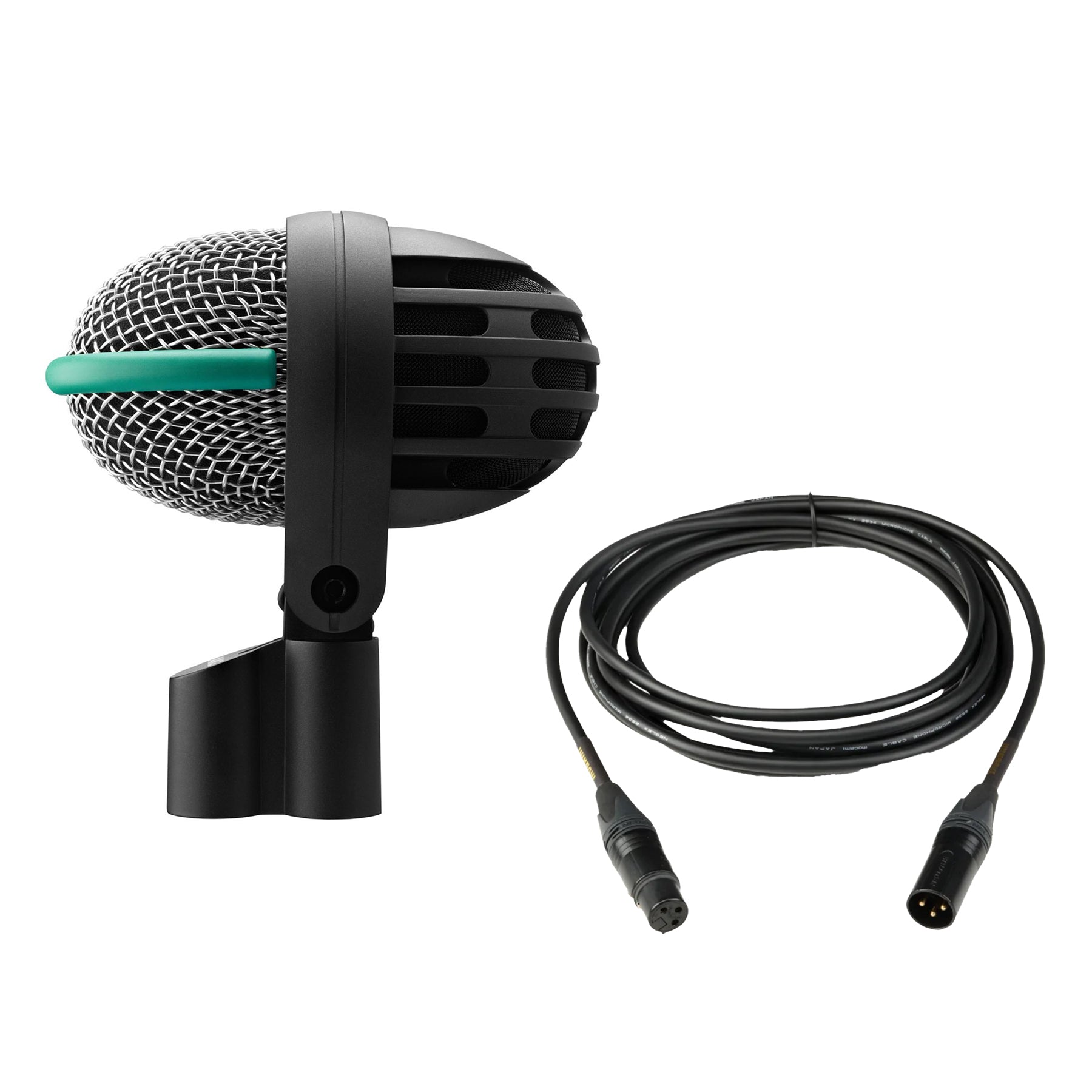 AKG D112 MKII Dynamic Kick Drum Microphone Bundle with Mogami Gold XLR ...