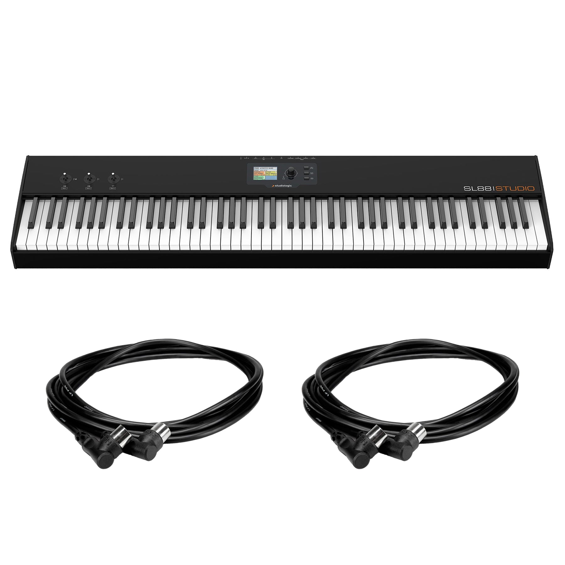 Studiologic SL88 Studio 88-Key Keyboard Controller Bundle with MIDI Ca ...