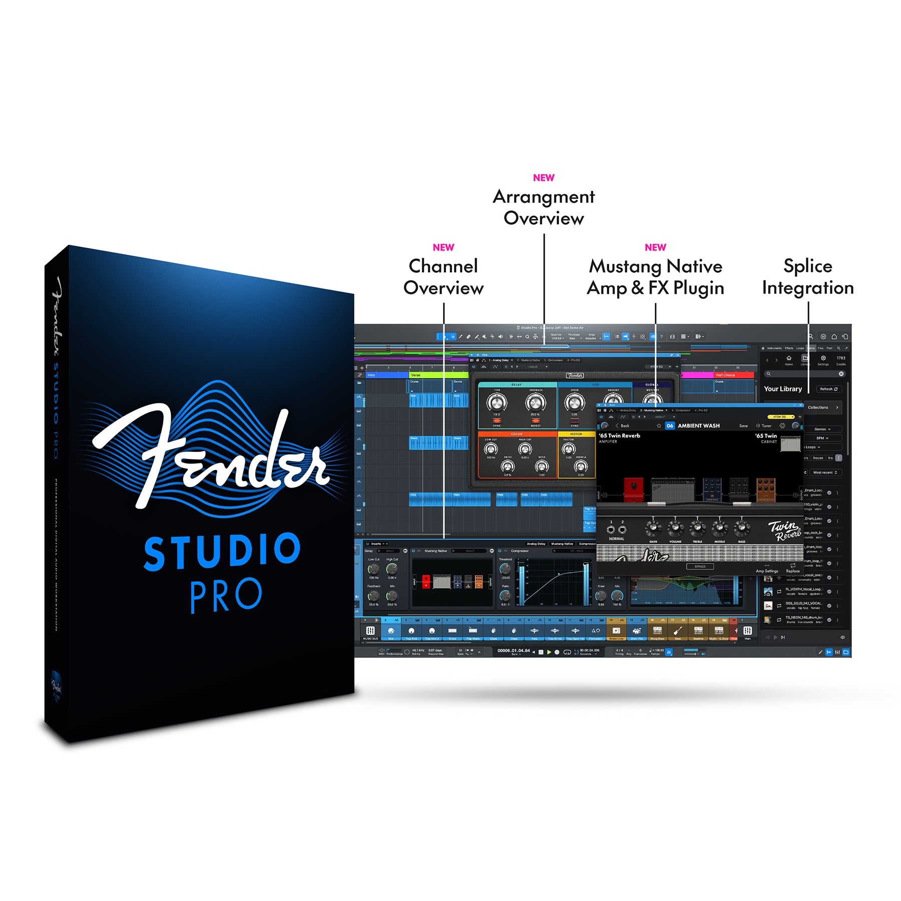 Fender Studio Pro 8 - Perpetual License - Digital Download – Pixel Pro ...