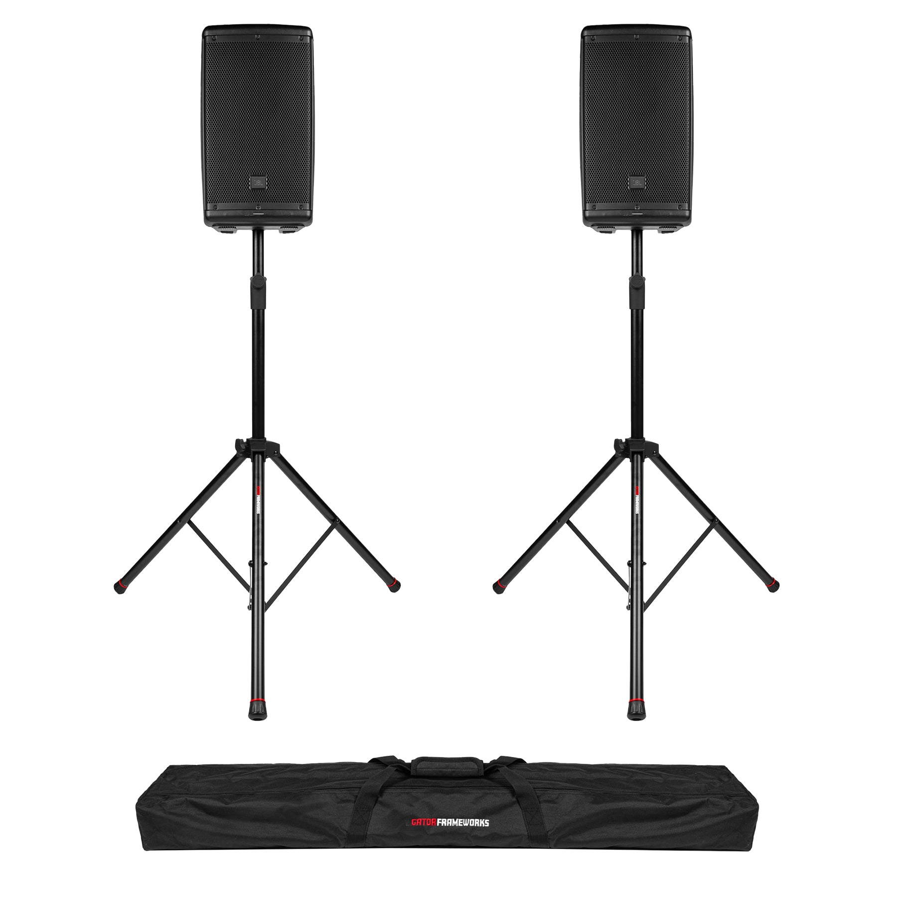 Gator Frameworks GFW-SPK-3000SET Pair of GFW-SPK-3000 Speaker Stands w ...