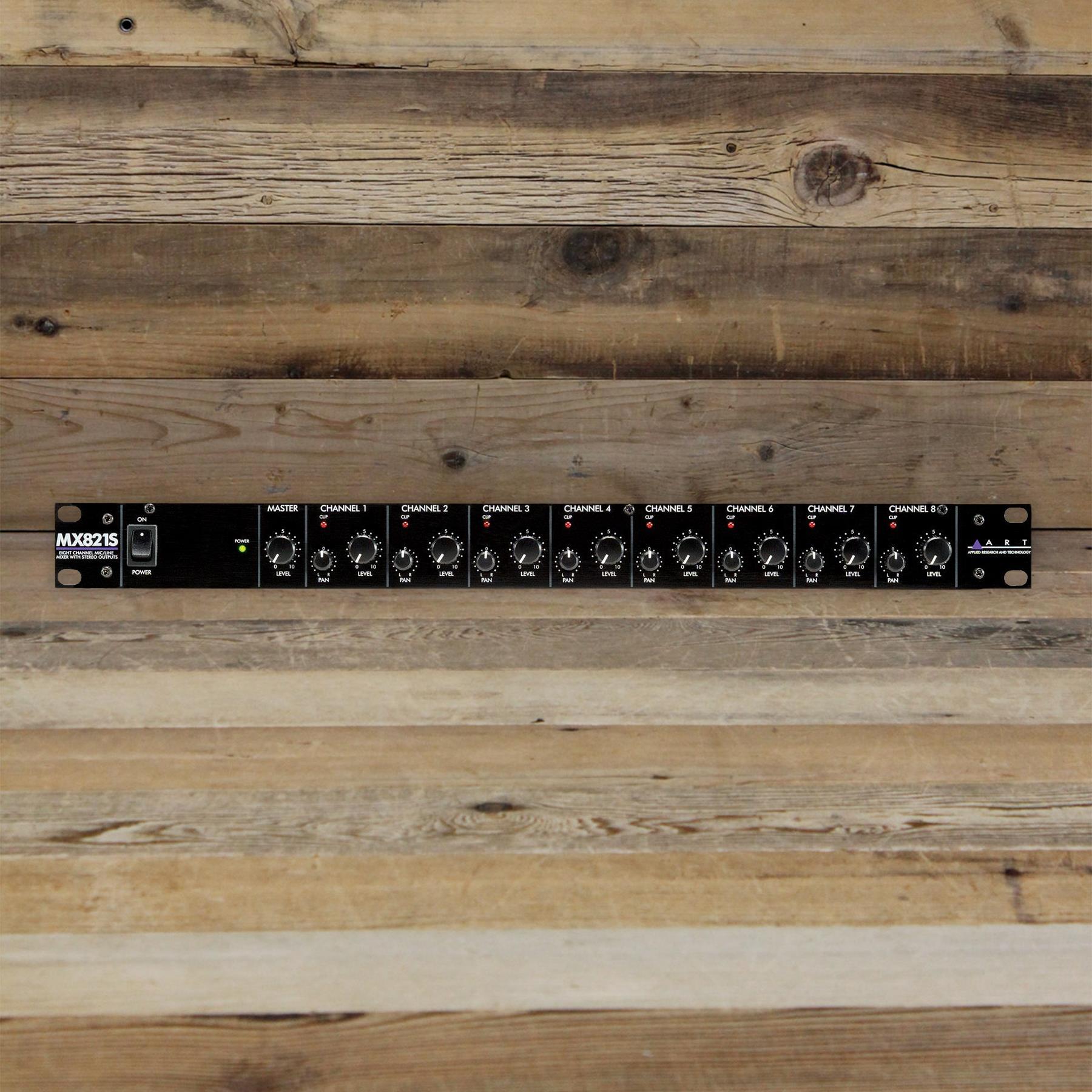 Open Box ART MX821S 8-Channel Stereo Personal Mic/Line Mixer – Pixel ...