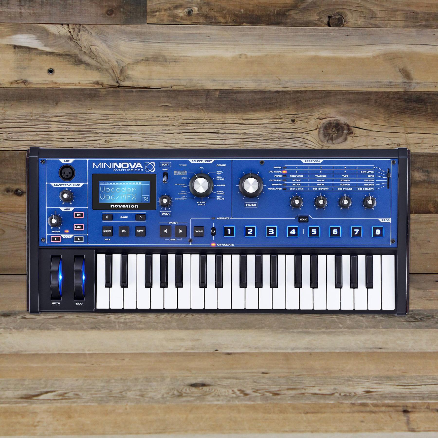 B-Stock Novation MiniNova Analog Modeling Synthesizer – Pixel Pro Audio