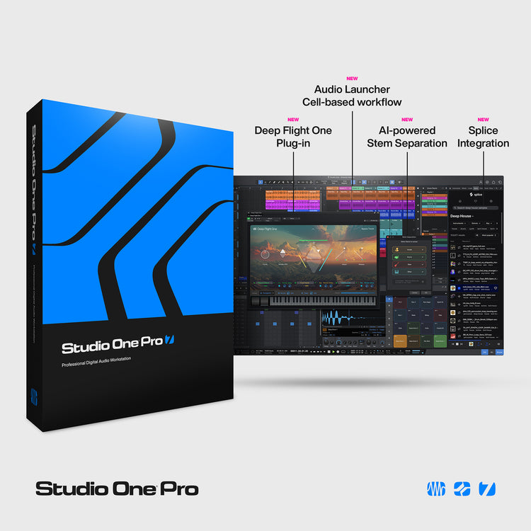 PreSonus Studio One Pro 7, Perpetual License - Digital Download – Pixel ...