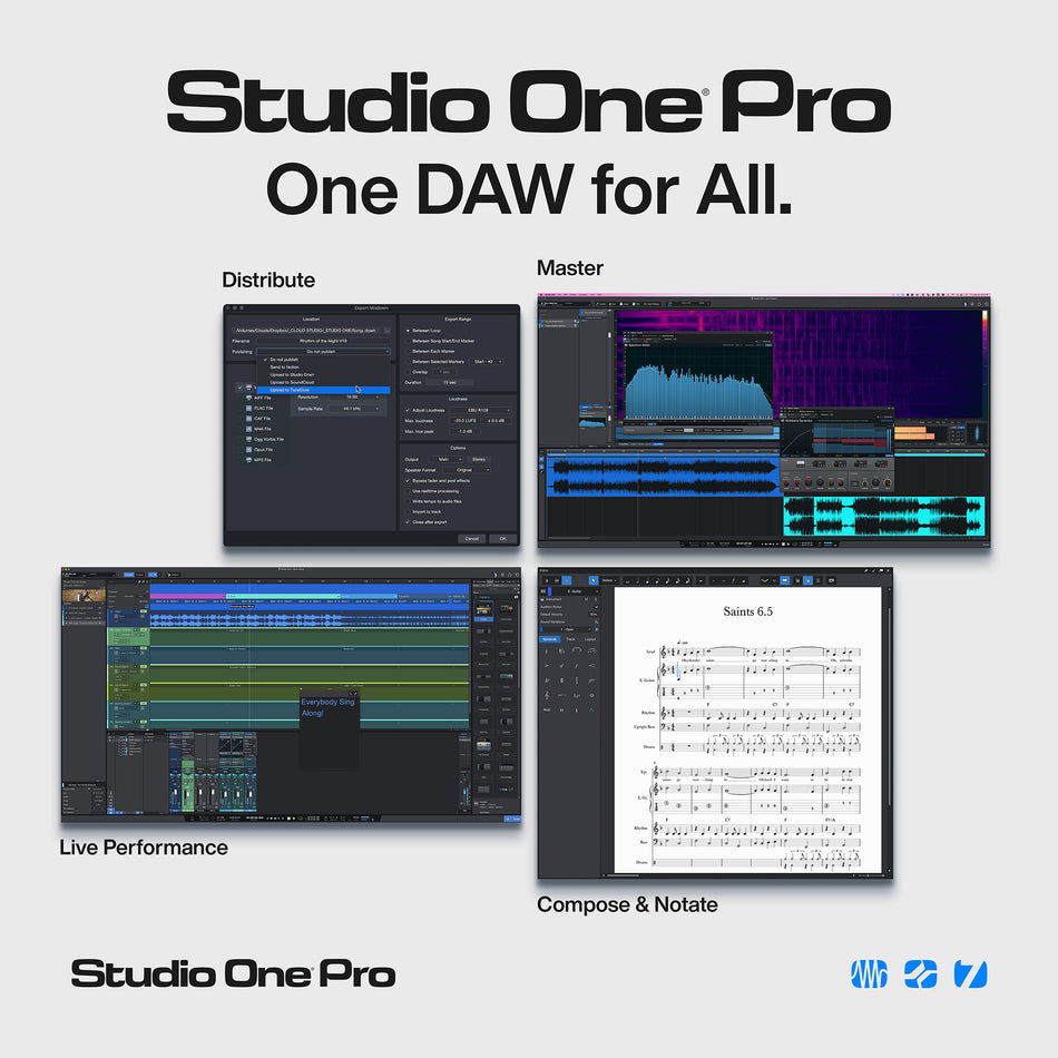 PreSonus Studio One Pro 7, Perpetual License - Digital Download – Pixel ...