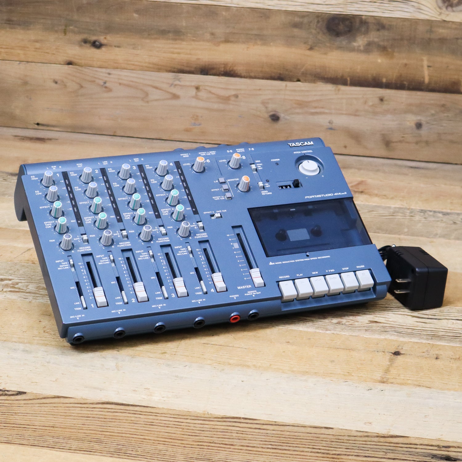 Tascam Portastudio 414 MK2 Analog 4-Track Cassette Tape Recorder ...