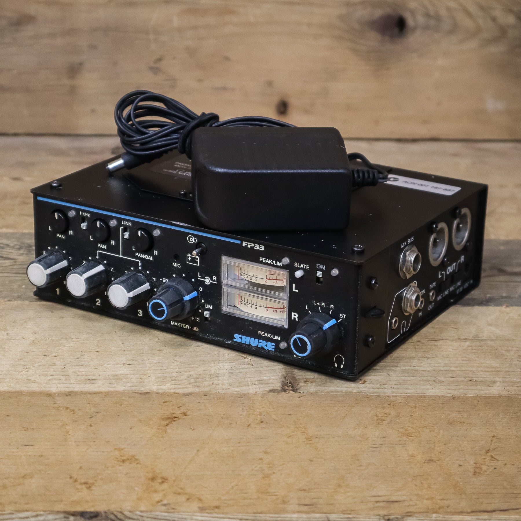 Shure FP33 (FP-33) 3-Channel Field Mixer – Pixel Pro Audio