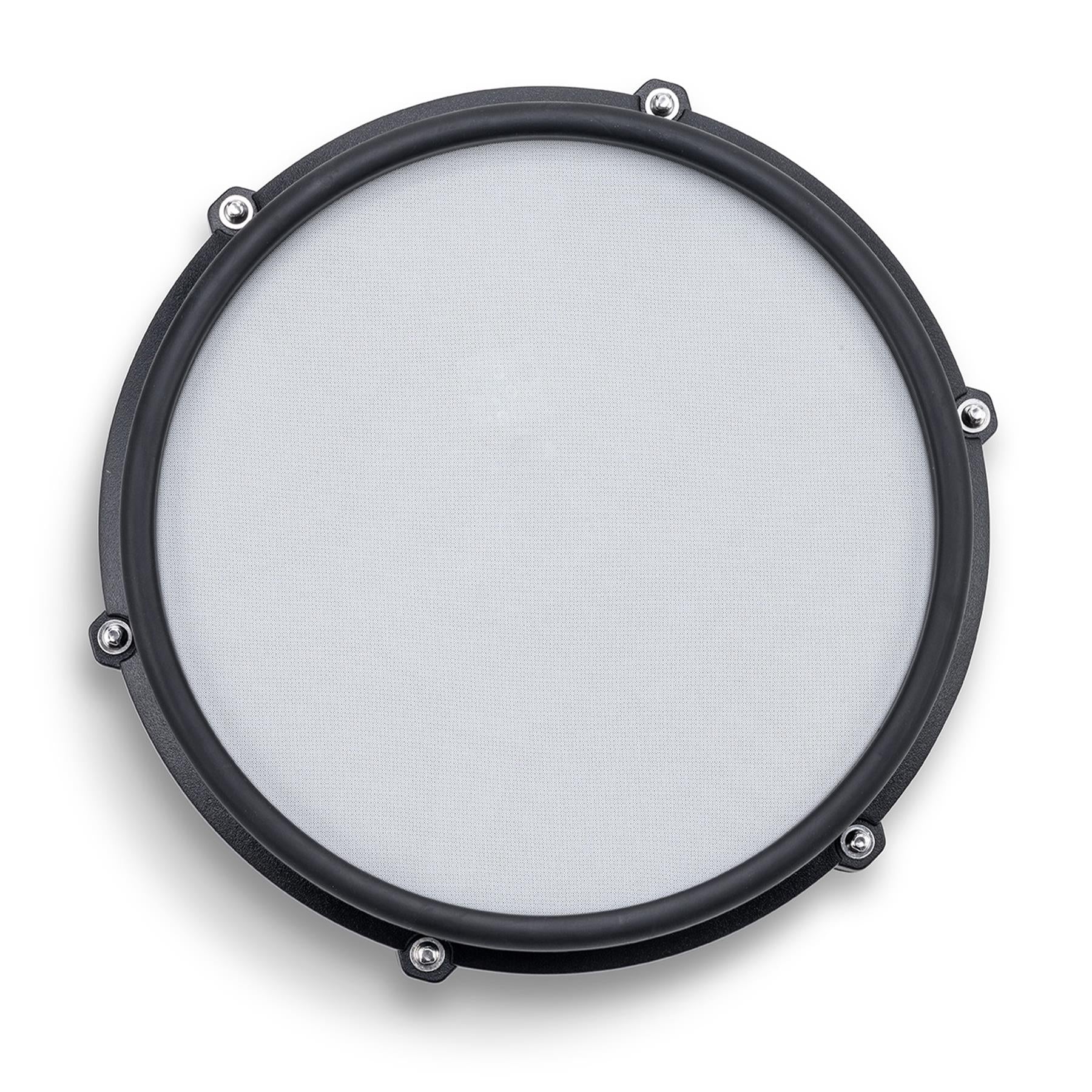 Alesis 10" Red Dual-Zone Snare Drum Pad with White Mesh Head for Nitro ...