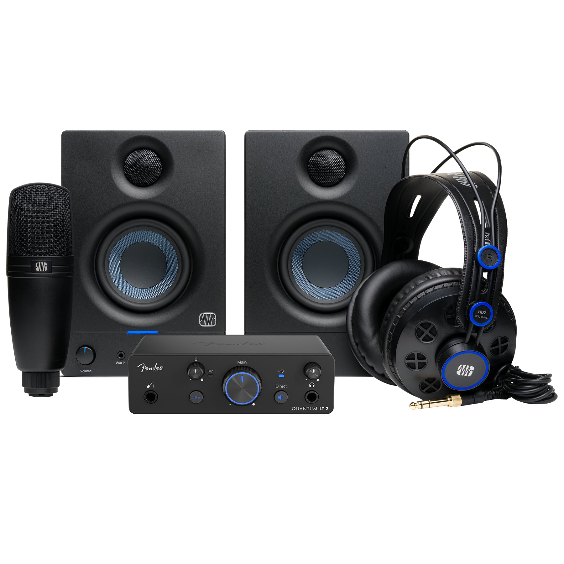 Fender Studio Quantum Complete Audio Production Bundle with Fender Stu ...