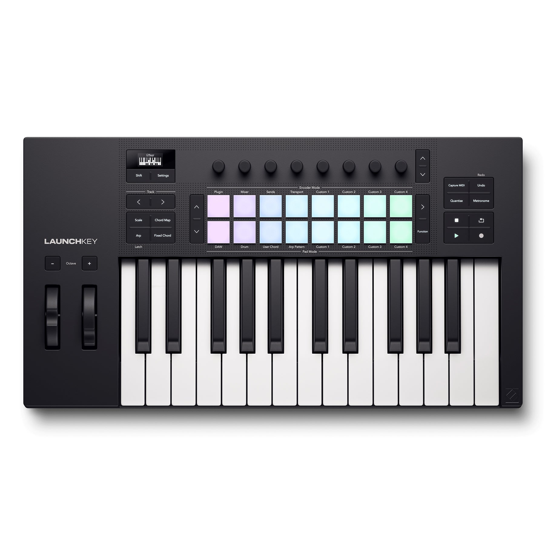 Novation Launchkey 25 MK4 USB/MIDI 25-Key Keyboard Controller – Pixel ...