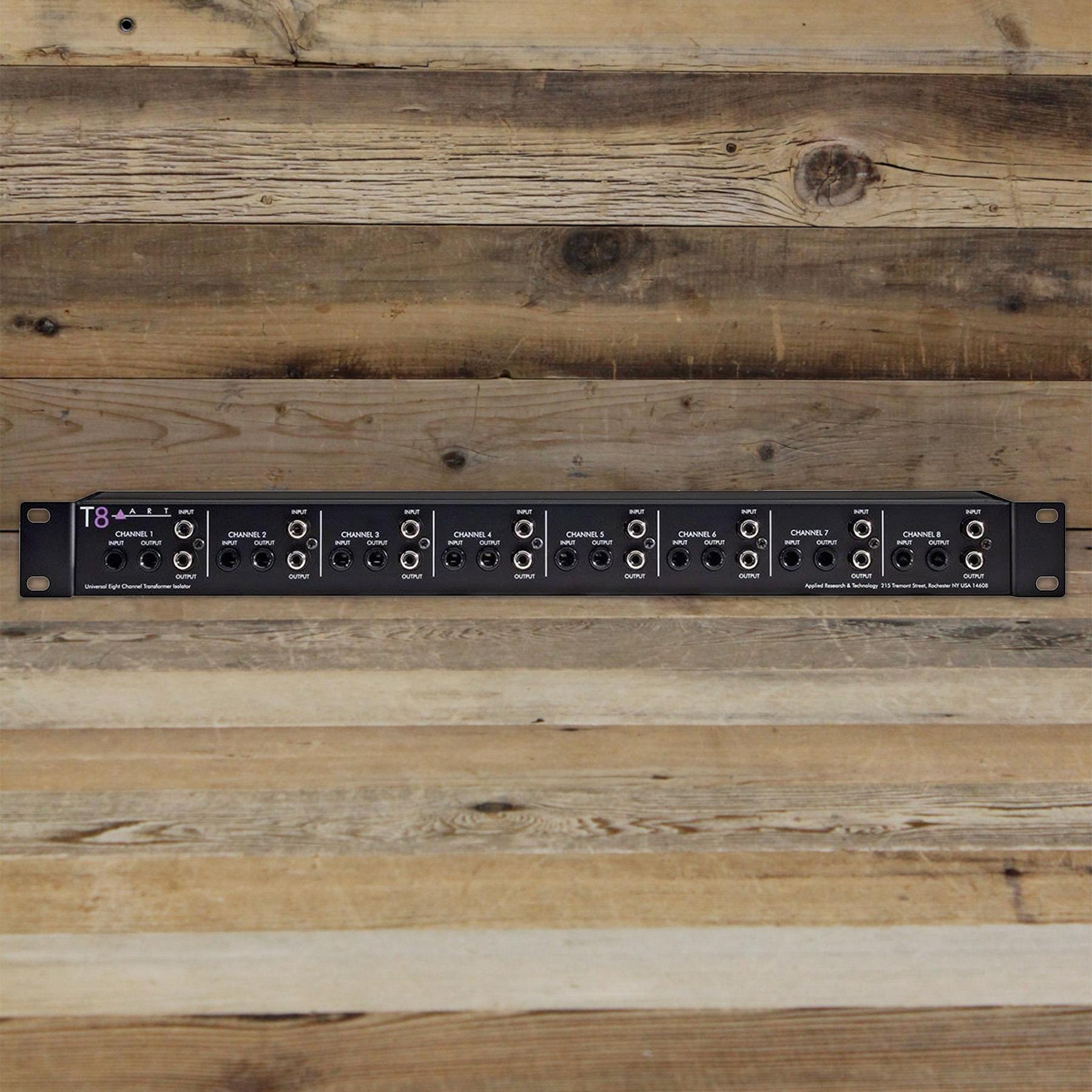 Open Box ART T8 8-Channel Hum Eliminator & Isolation Rack Transformer ...