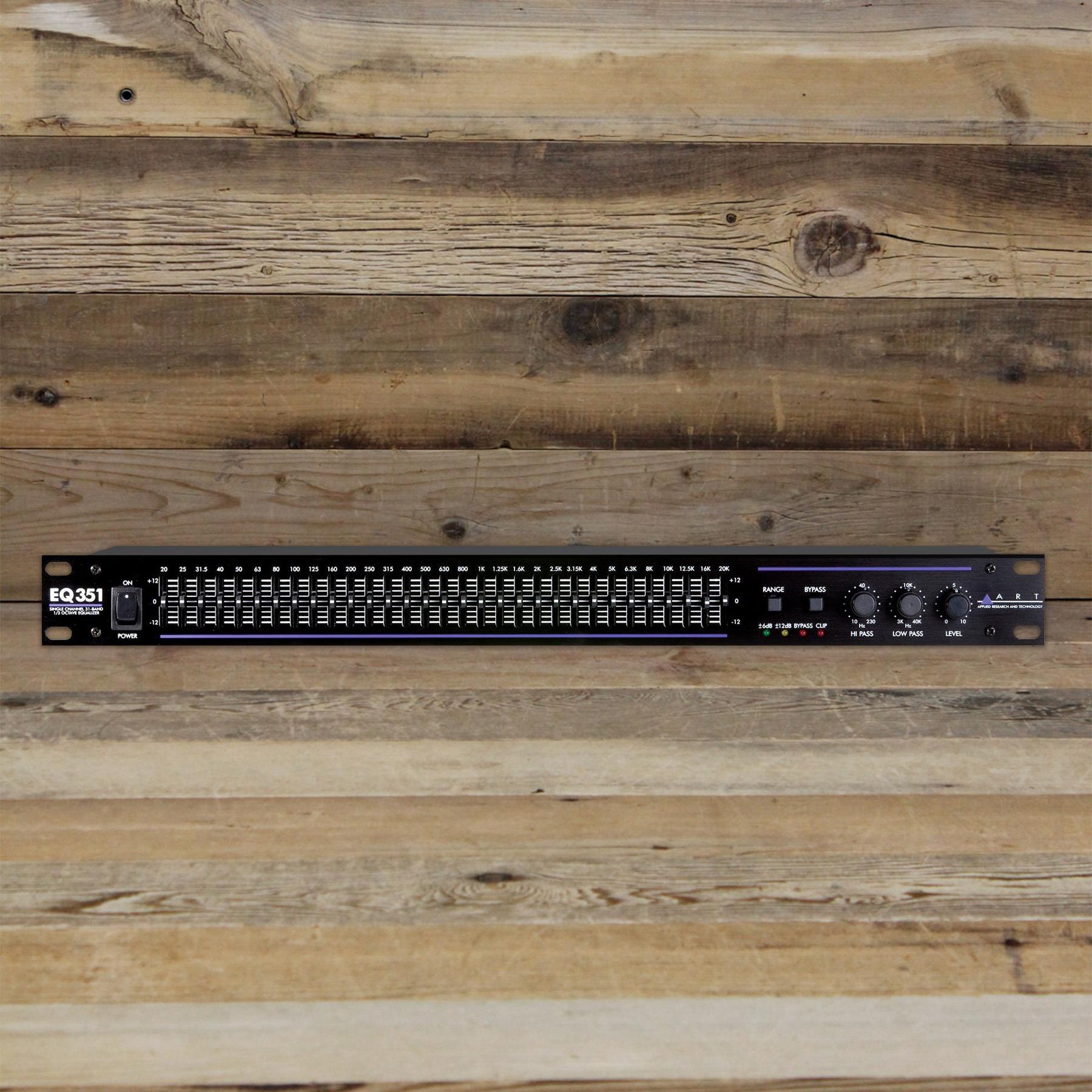Open Box ART EQ351 31-Band 1/3 Octave Single Channel Graphic Equalizer ...