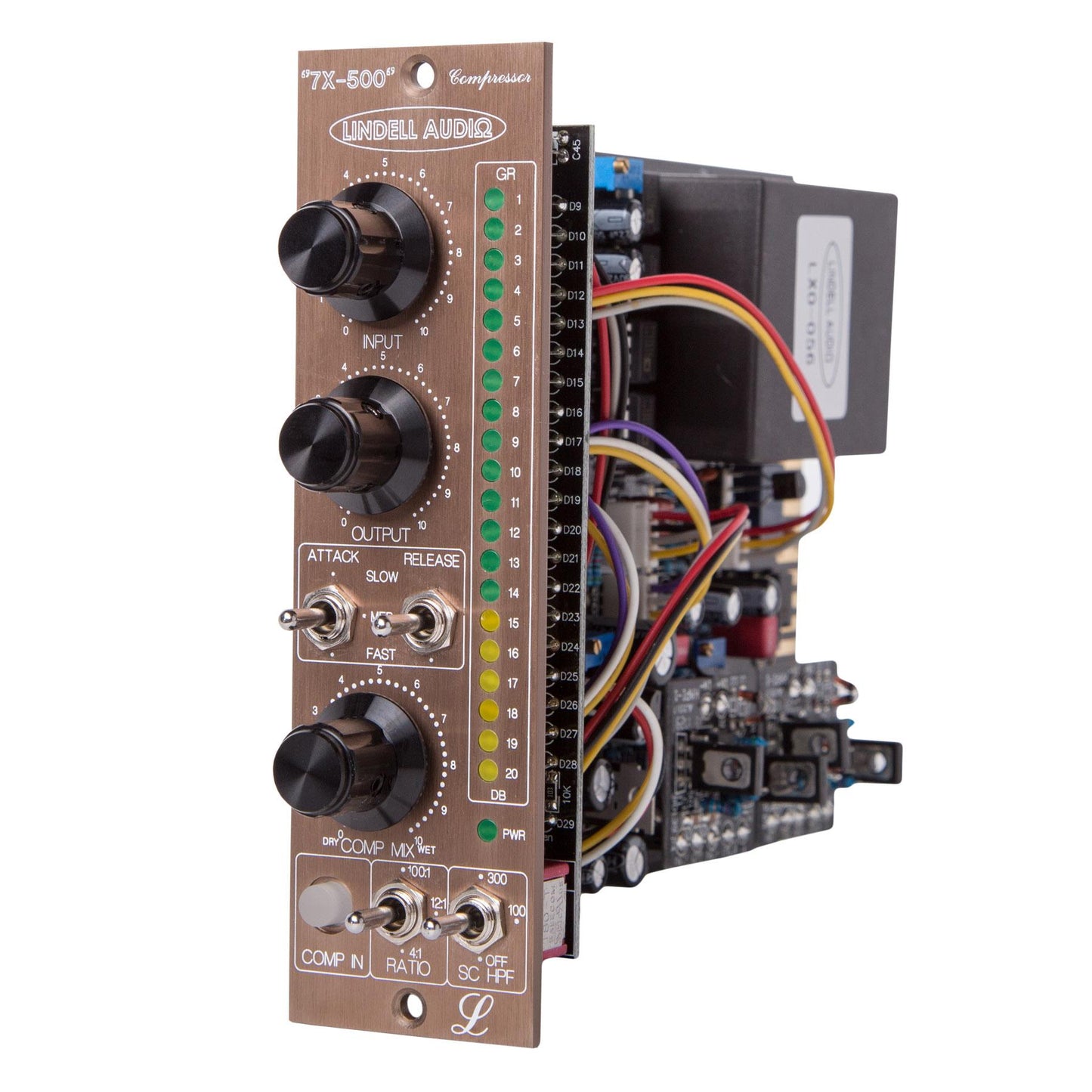 Lindell 7X-500 500-Series FET Style Compressor/Limiter – Pixel Pro Audio