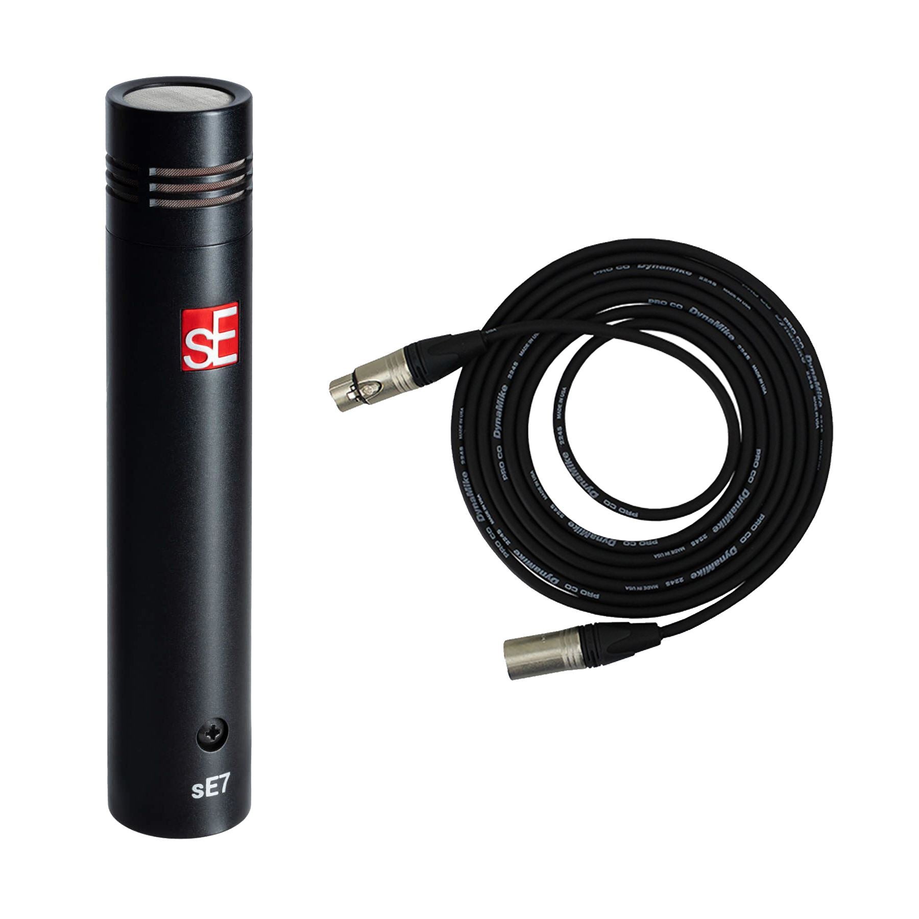 sE Electronics SE7 Microphone Bundle with 15-Foot Pro Co EXMN-15 XLR C ...