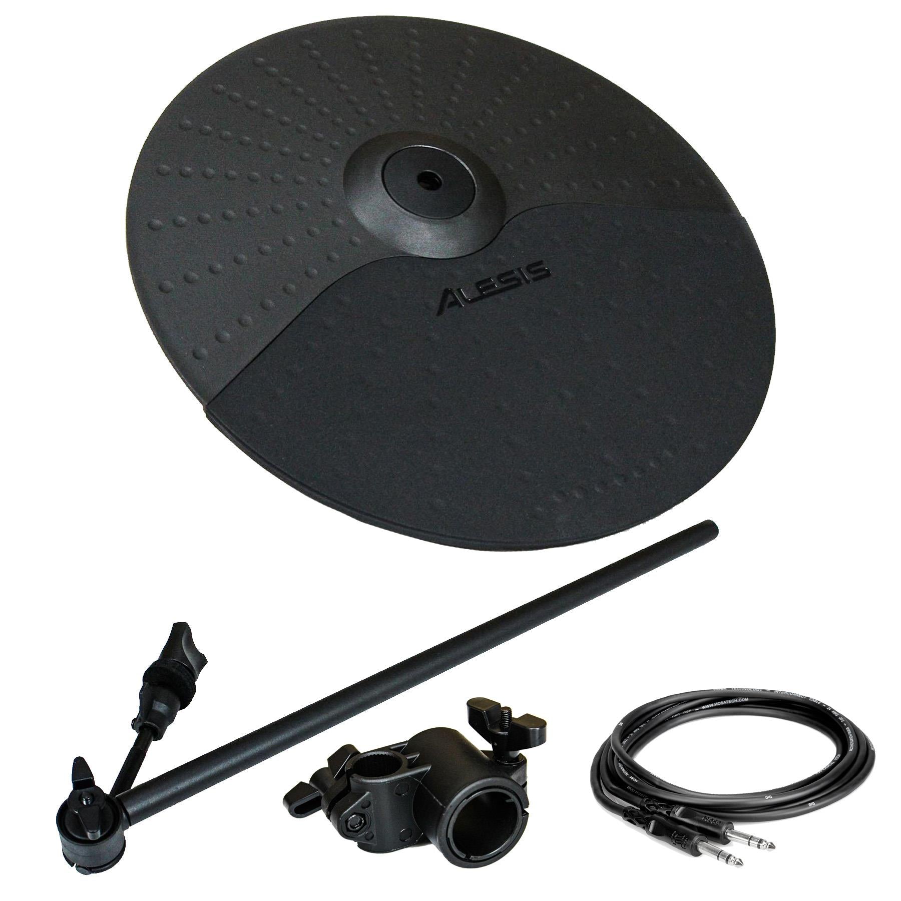 Alesis 10" Cymbal with Choke Bundle with Long Support Arm, Clamp, Cabl ...