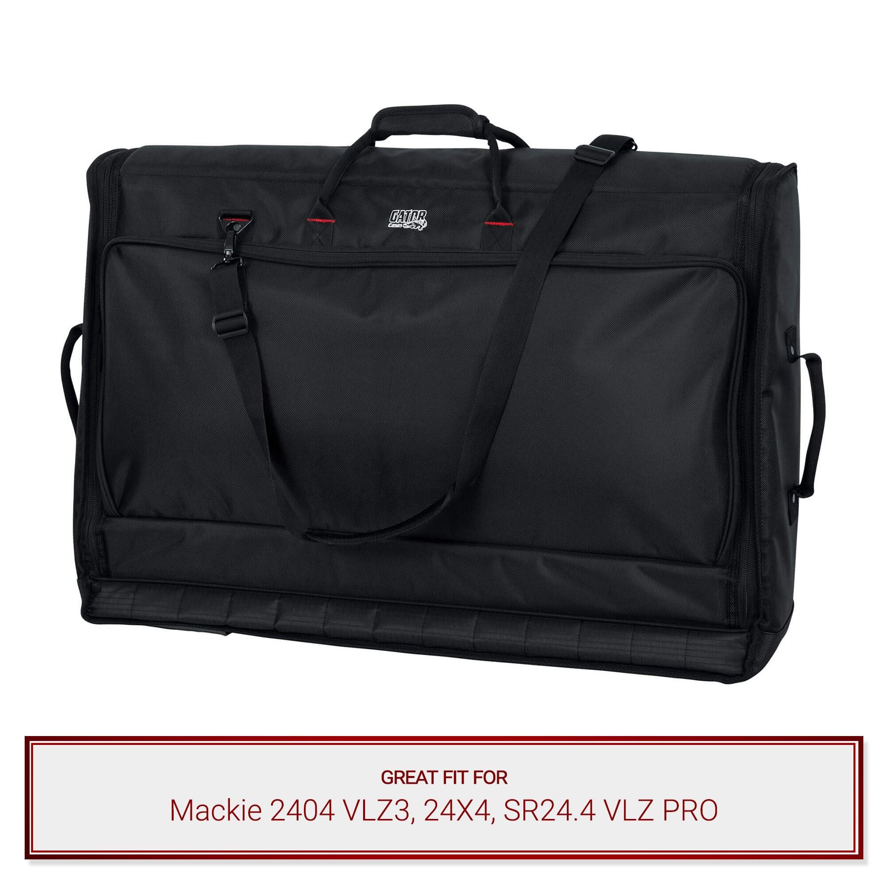 Gator Cases Mixer Bag for Mackie 2404 VLZ3, 2404 VLZ4, 24X4, SR24.4 VL ...