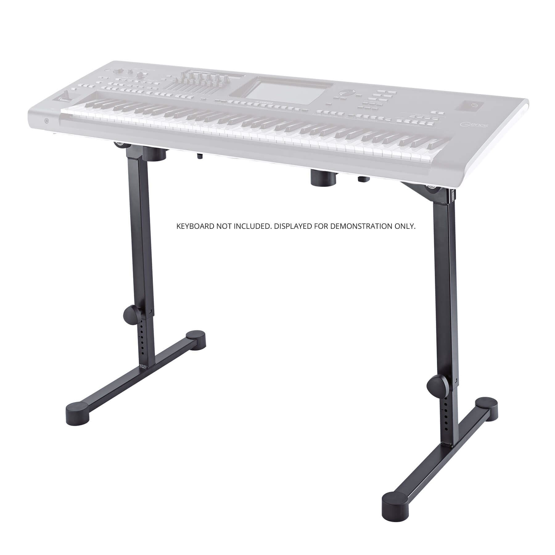 K&M 18820 Black Omega Pro Table-style Keyboard Stand with Folding Legs ...