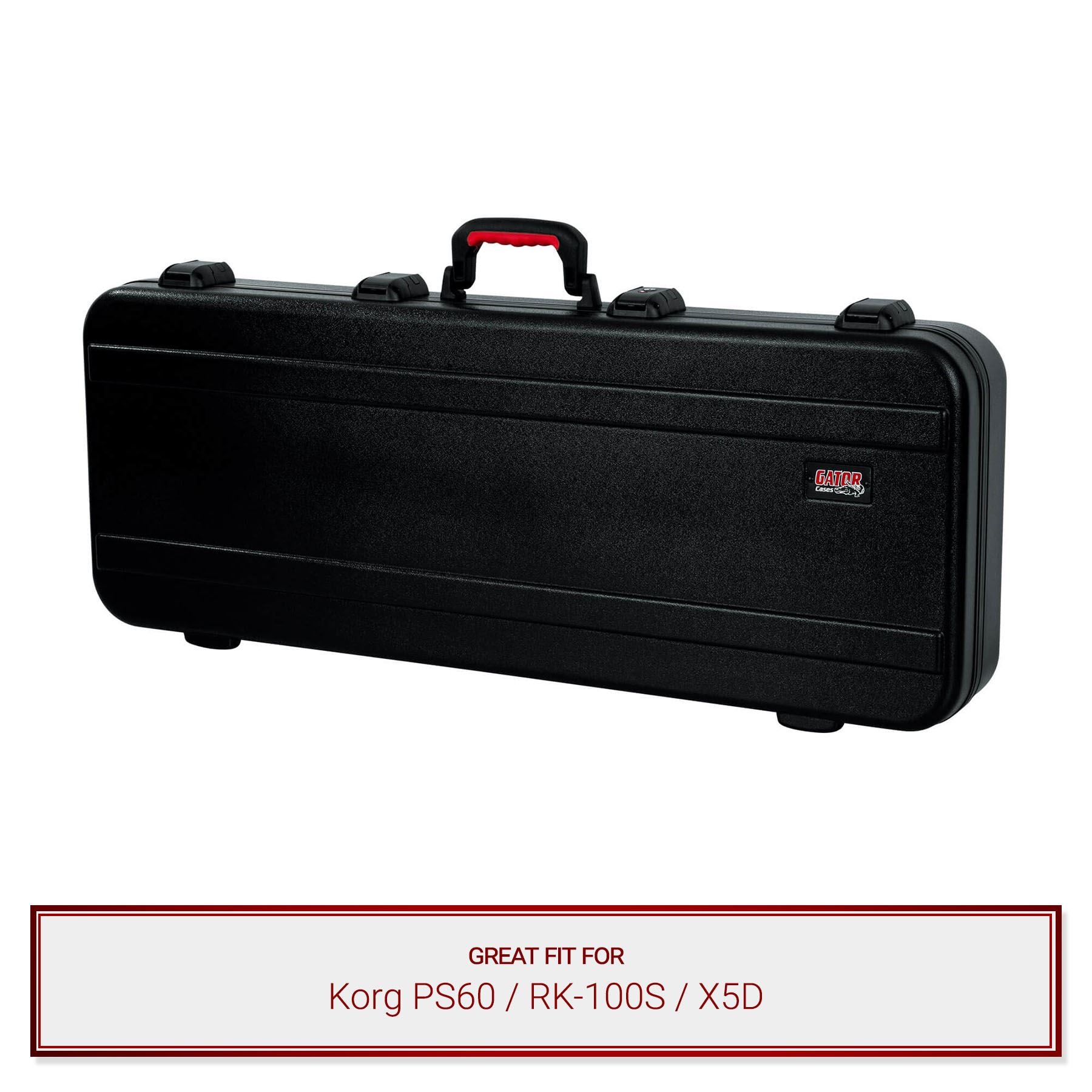 Gator Keyboard Case fits Korg PS60 / RK-100S / X5D – Pixel Pro Audio