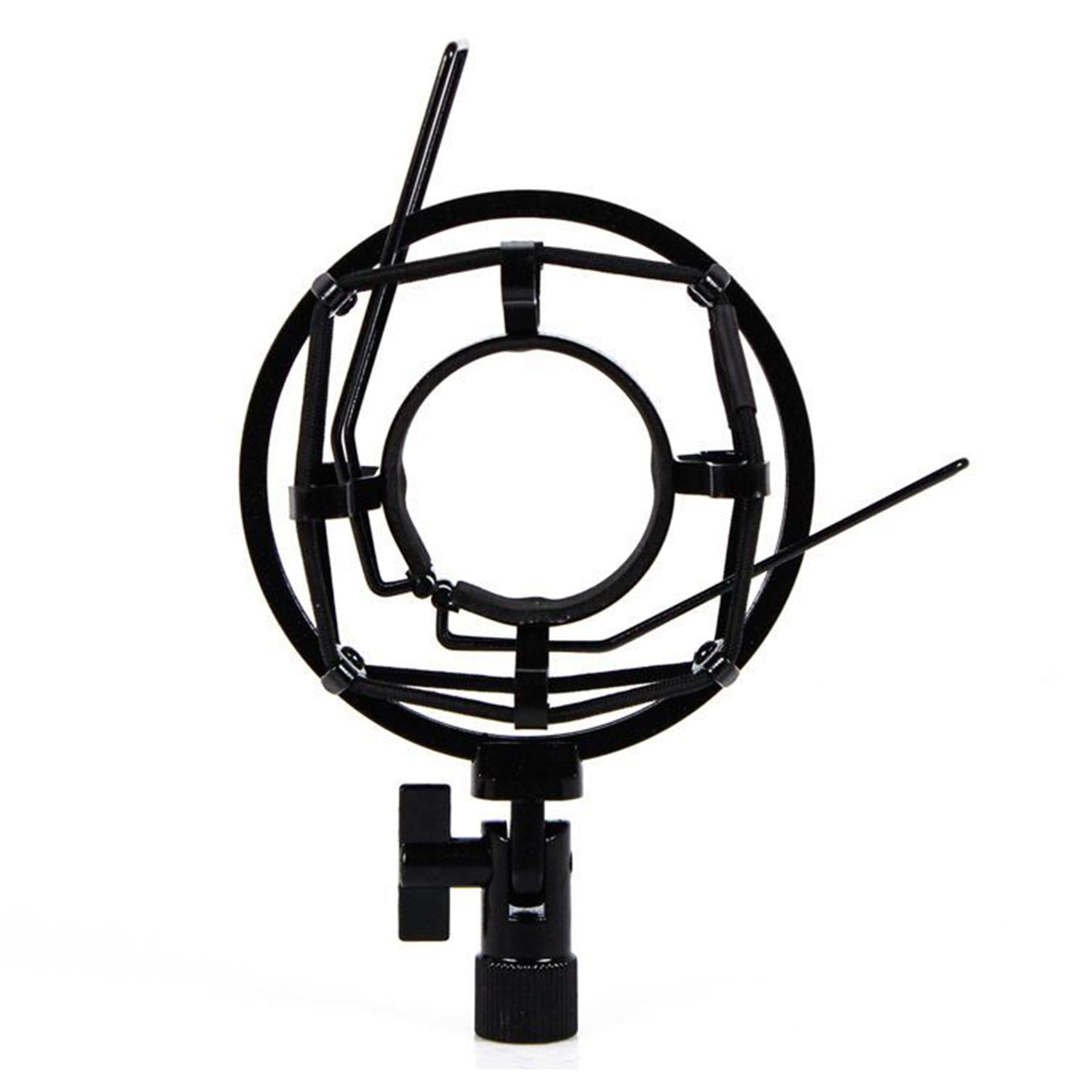 Black Shock Mount fits Audix D6 Microphone Shockmount Elastic Suspensi ...