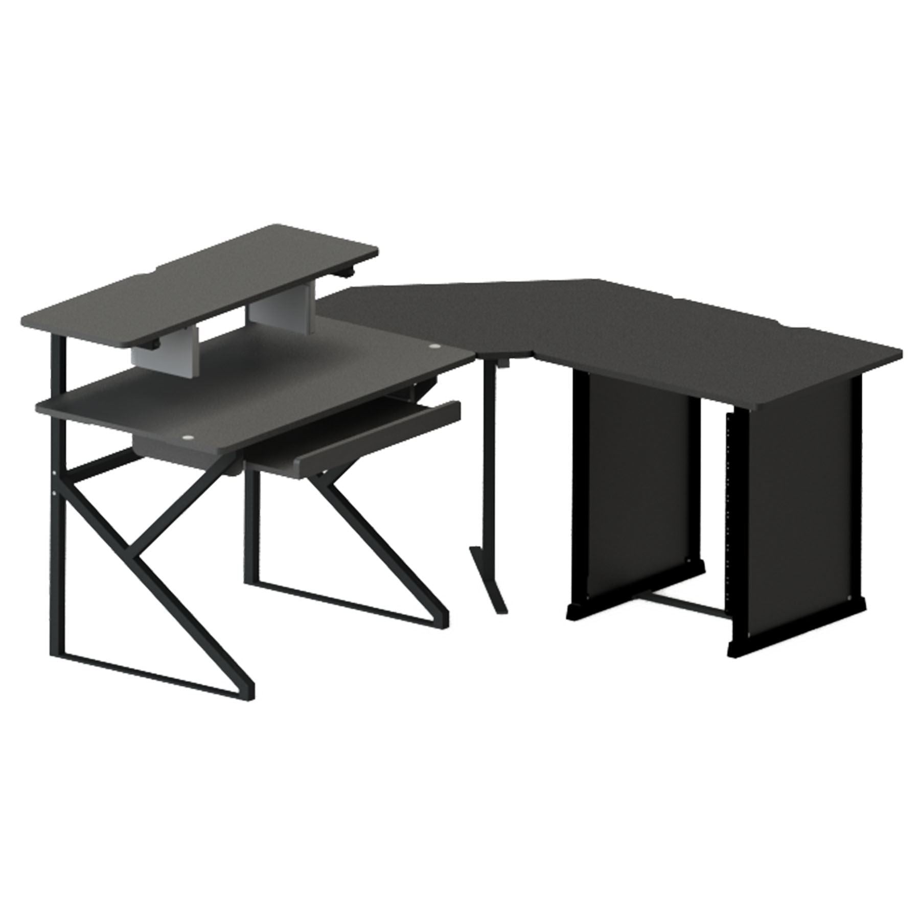 Gator Frameworks GFW-DESK-SET Content Creator Desk Set, Black – Pixel ...